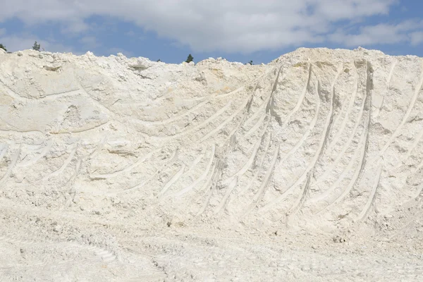 Mining of pure white kaolinite — Stock Photo © merial #78459378