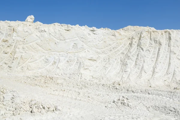Mining of pure white kaolinite — Stock Photo © merial #78459378