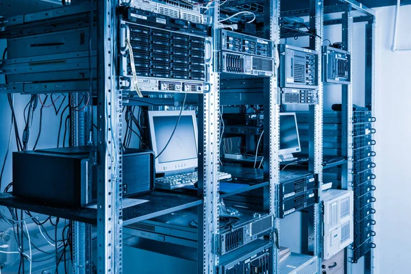 Server farm messy Stock Photos, Royalty Free Server farm messy Images ...