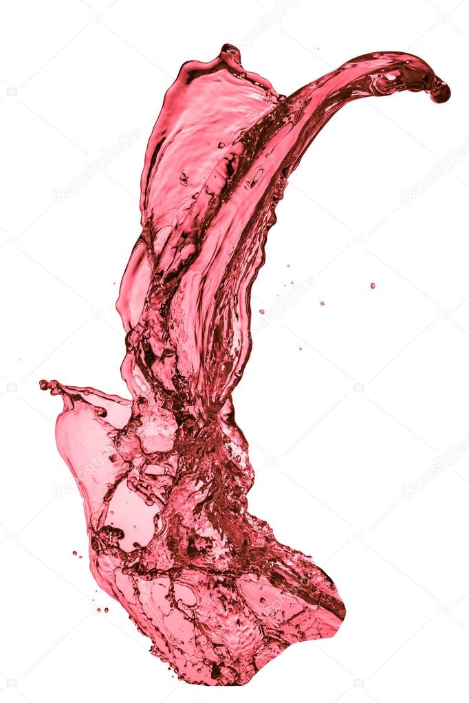 Red wine splash ⬇ Stock Photo, Image by © kubais #98329304