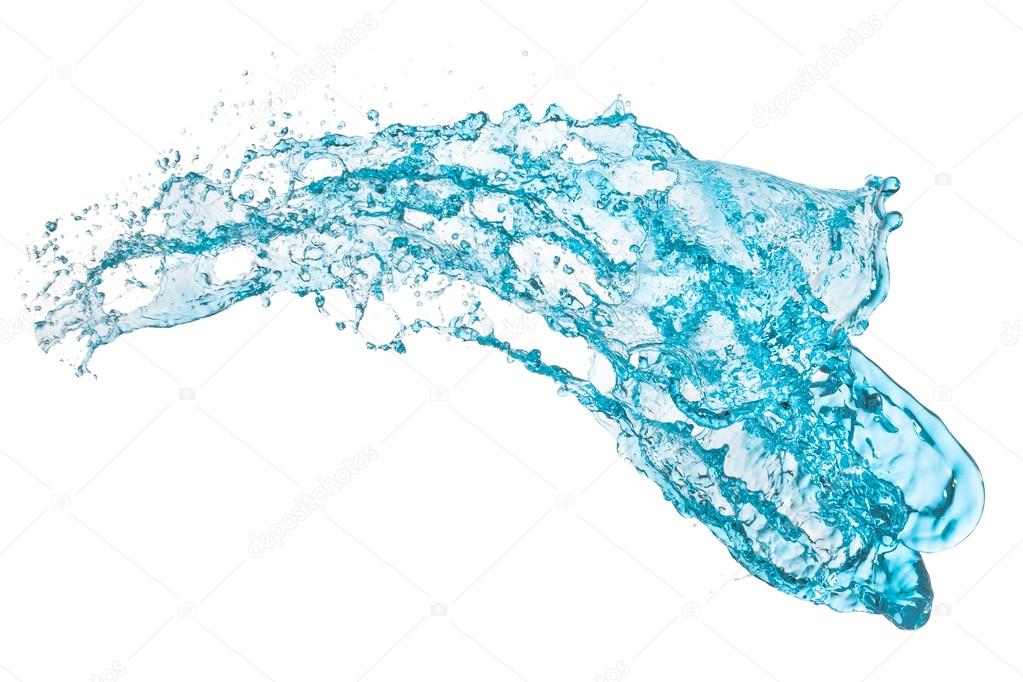 Turquoise water splash Stock Photo by ©kubais 98330236