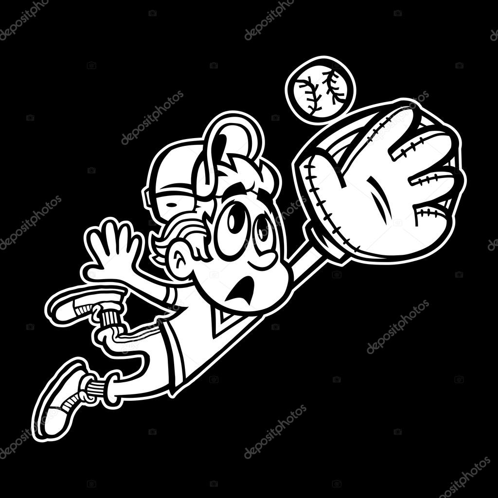 Baseball Player Kid vector cartoon Stock Illustration by ©briangoff ... Baseball Player Kid vector cartoon Stock Illustration by ©briangoff ...
