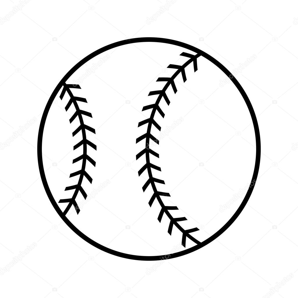 Icono del vector de béisbol Vector de stock #100155306 de ©briangoff