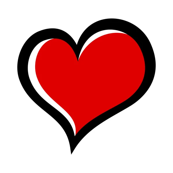 Heart vector icon Stock Vector Image by ©briangoff #100630202
