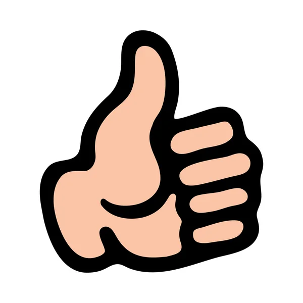 Thumbs Up Vector Icon Stock Vector Image by ©briangoff #100634560