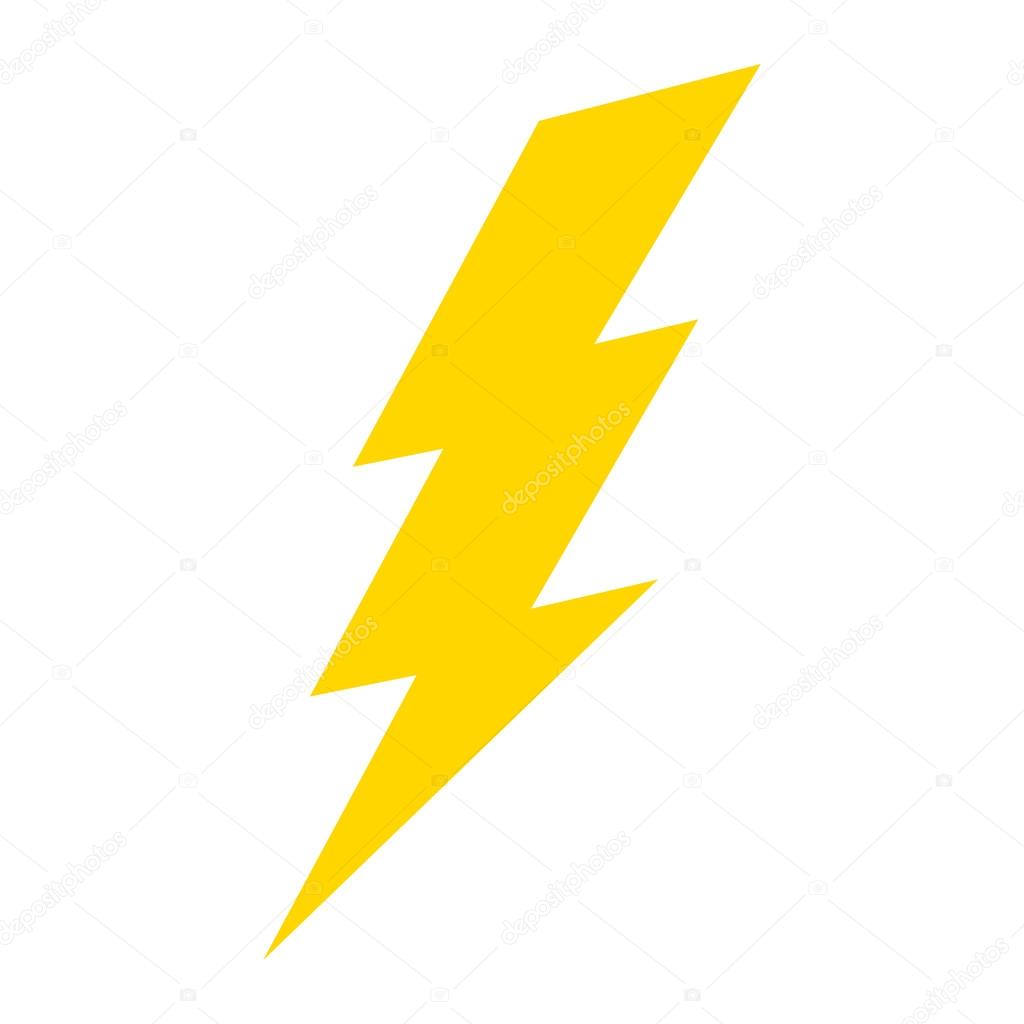 Lightning bolt vector icon Stock Vector by ©briangoff 100813528 Lightning bolt vector icon Stock Vector by ©briangoff 100813528