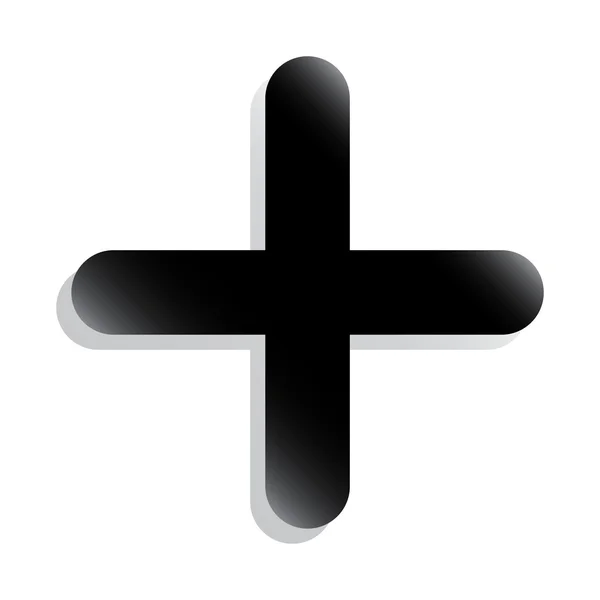 Cruz Cristiana Crucifijo icono de vector de símbolo Vector de stock ...