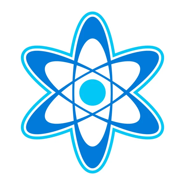 Atom Molecule Nucleus Symbol vector icon Stock Vector Image by ...