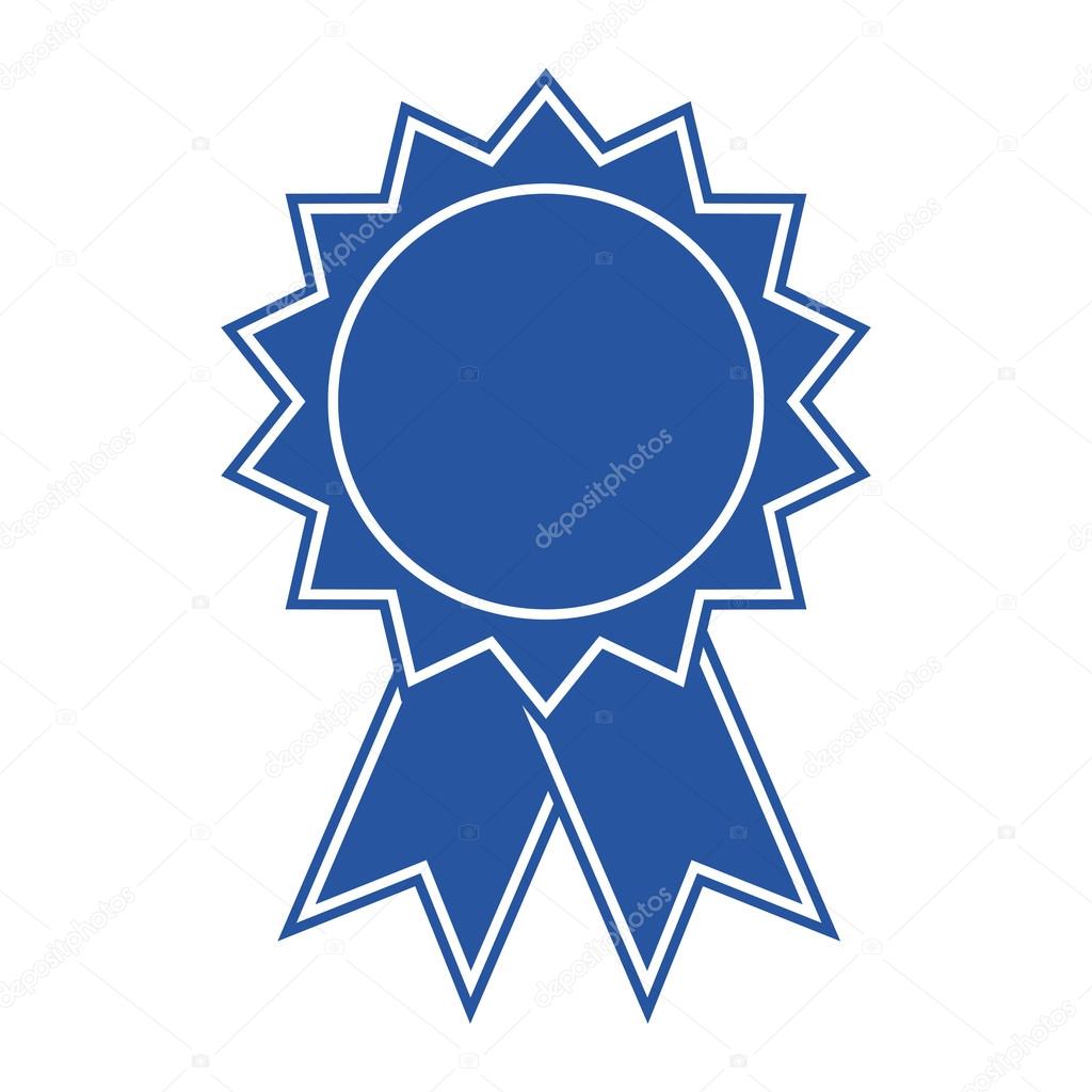 Prize Ribbon vector icon Stock Vector by ©briangoff 102101680