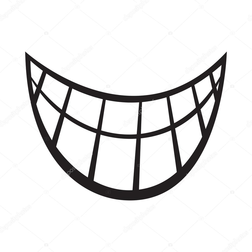 Icono de vector de sonrisa — Vector de stock © briangoff #99949534