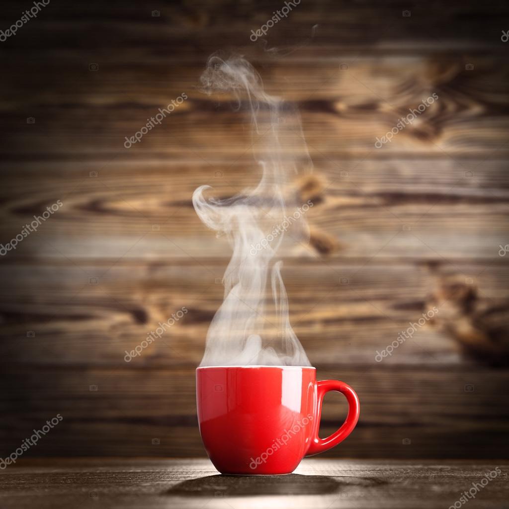 Steaming Coffee Mug