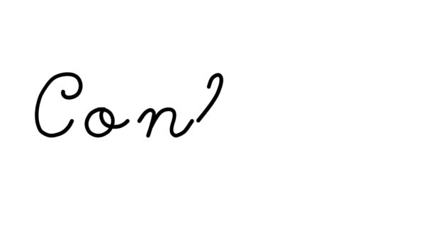 Animación Decorativa Escritura Mano Seis Fuentes Cursivas Góticas ...