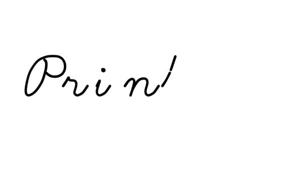 Writing Decorative Handwriting Animation Six Cursive Gothic Fonts ...