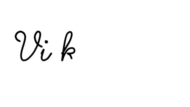 Writing Decorative Handwriting Animation Six Cursive Gothic Fonts ...