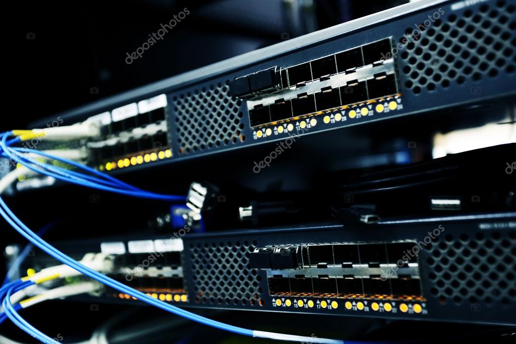 Telecommunication devices ports Stock Photo by ©zhudifeng 60177075