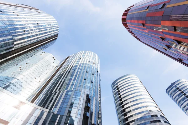 Modern business office building exterior and sky - Stock Image - Everypixel