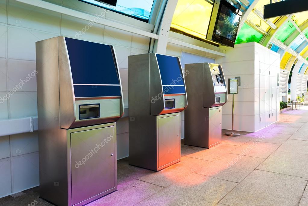 Automats in a passenger path Stock Photo by ©zhudifeng 84090394