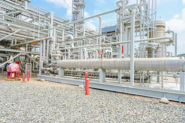 Structure of oil refinery plant Stock Photo by ©zhudifeng 90320812