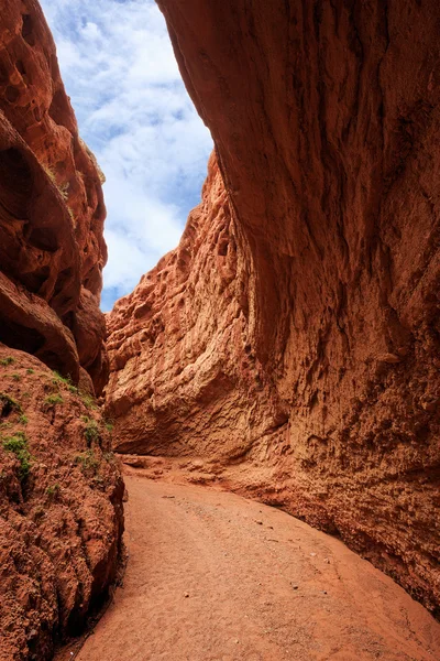 Valley of red sandstone Stock Photo by ©zhudifeng 91440314