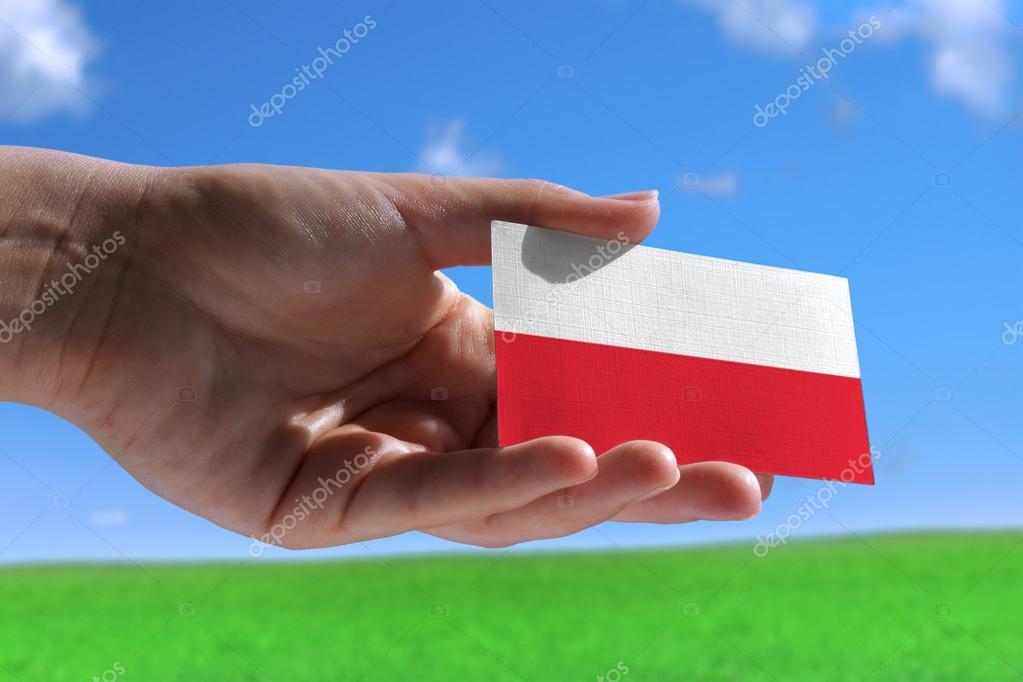 Small Polish flag Stock Photo by ©yoka66 64380517