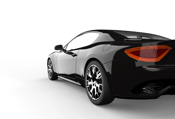 Back of a generic white sport car Stock Photo by ©cla1978 76561579