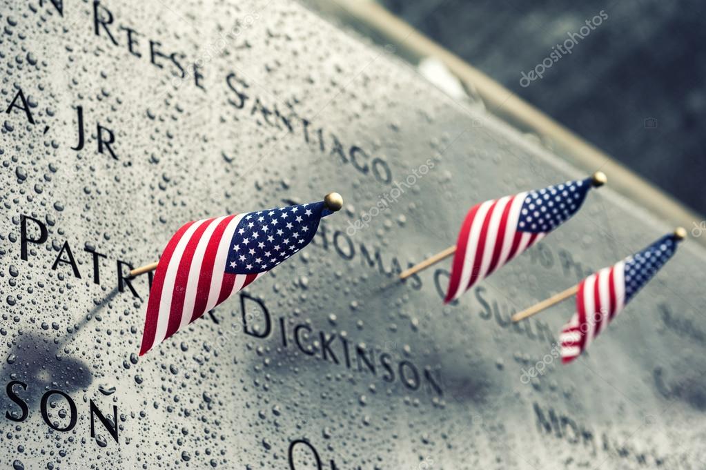USA Flags at World Trade Center — Stock Editorial Photo © cla1978 #63122703
