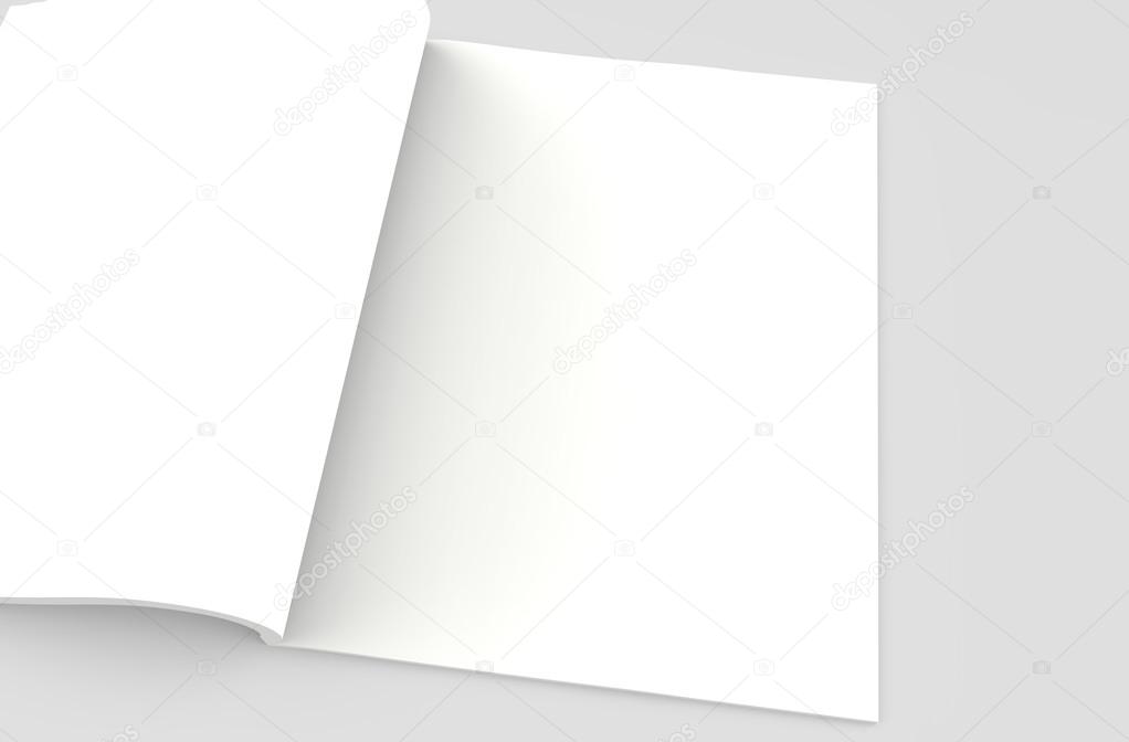 Magazine open on a grey background — Stock Photo © cla1978 #90873508