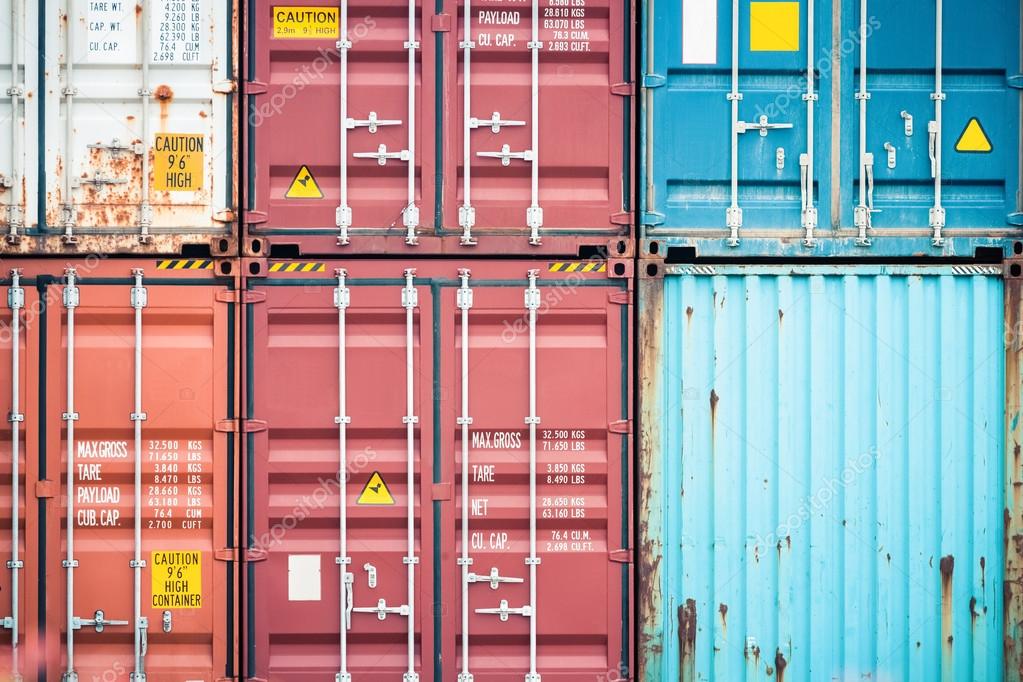 Cargo container closeup — Stock Photo © chungking #71859681