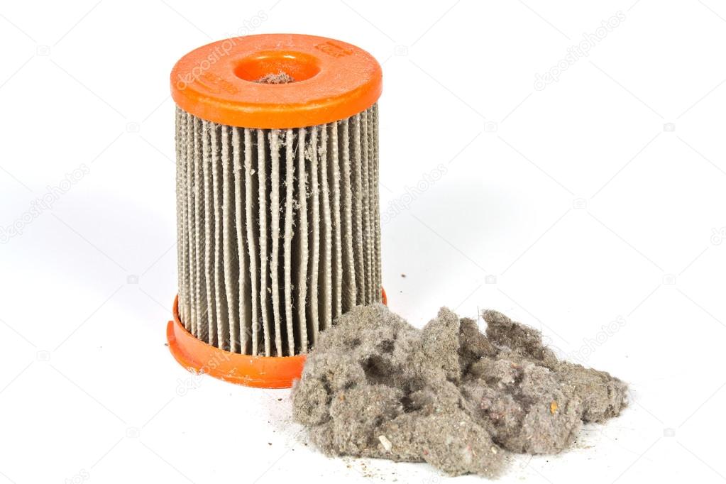 Dirty filter vacuum cleaner — Stock Photo © kocetoilief #86391122