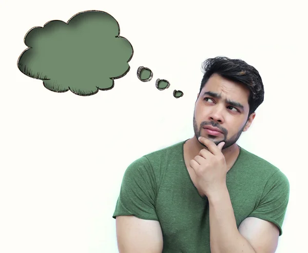 Indian man thinking Stock Photos, Royalty Free Indian man thinking Images | Depositphotos