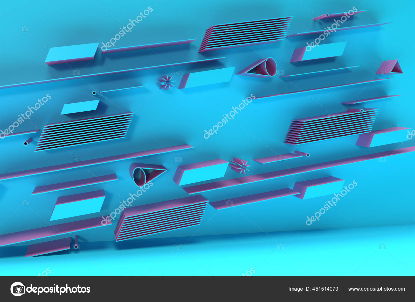 Render Abstract Background Flyer Poster Illustration Design Stock Photo ...