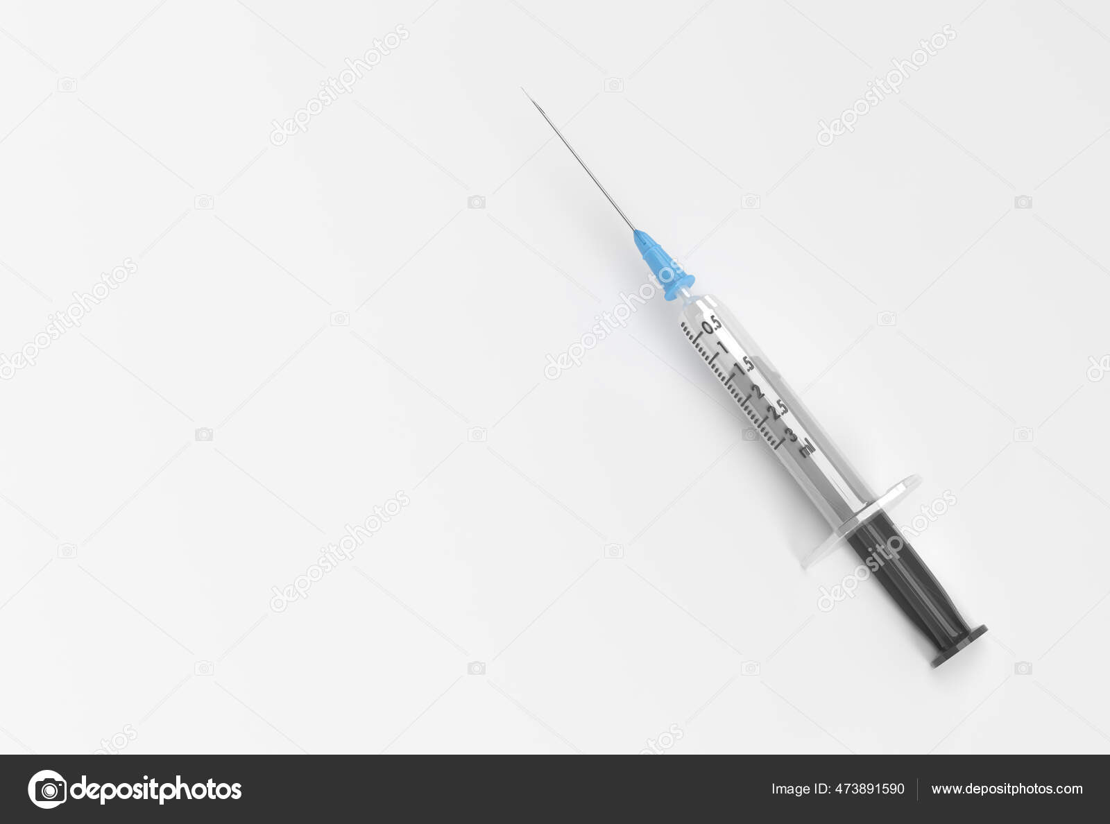 Render Syringe Vaccine Vaccination Injection Flu Shot Medical Equipment ...