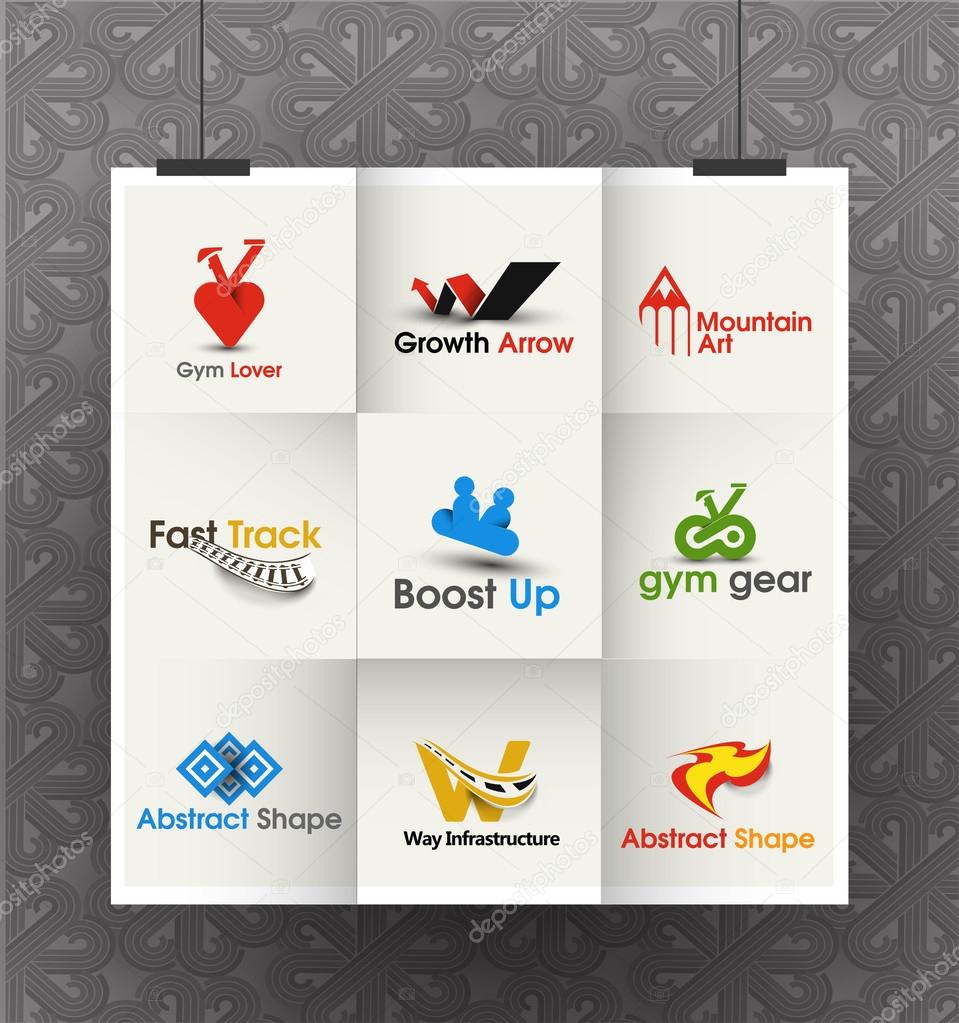 Vector Logo Design — Stock Vector © redshinestudio #55472613