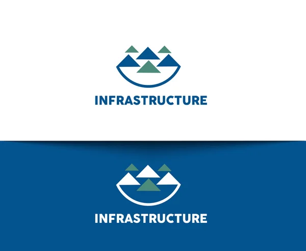 Infrastructure logo Vector Art Stock Images | Depositphotos