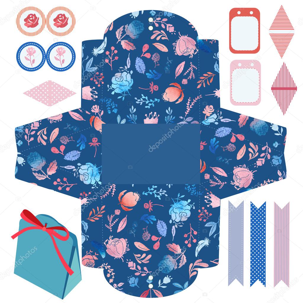 Gift box template party set Stock Vector Image by ©yaskii #66691219