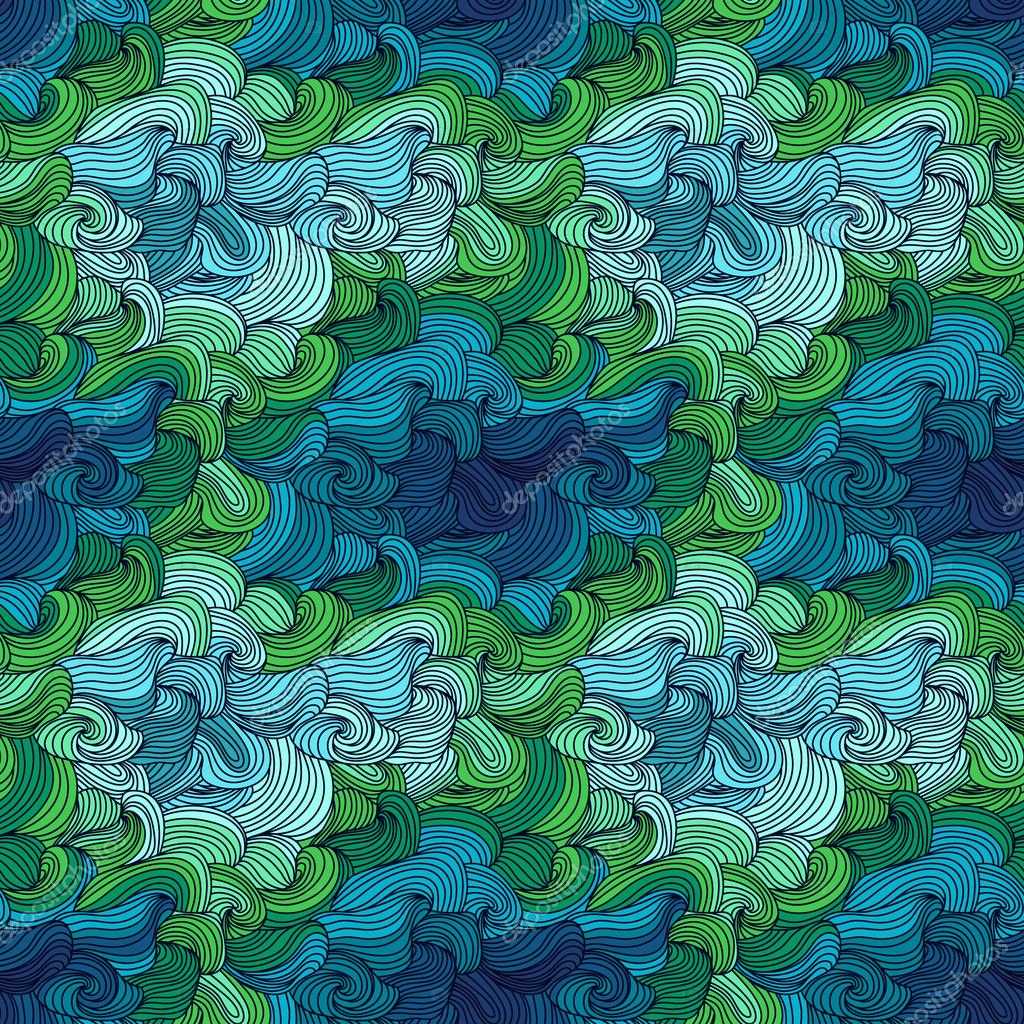 Abstract hand-drawn doodles pattern Stock Vector Image by ©yaskii #86407384