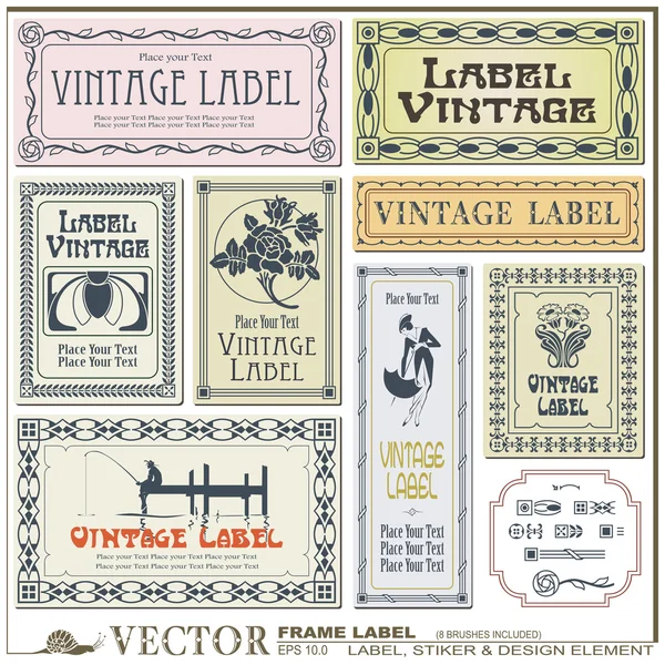 Vintage style label Stock Vector Image by ©bomg11 #3901842