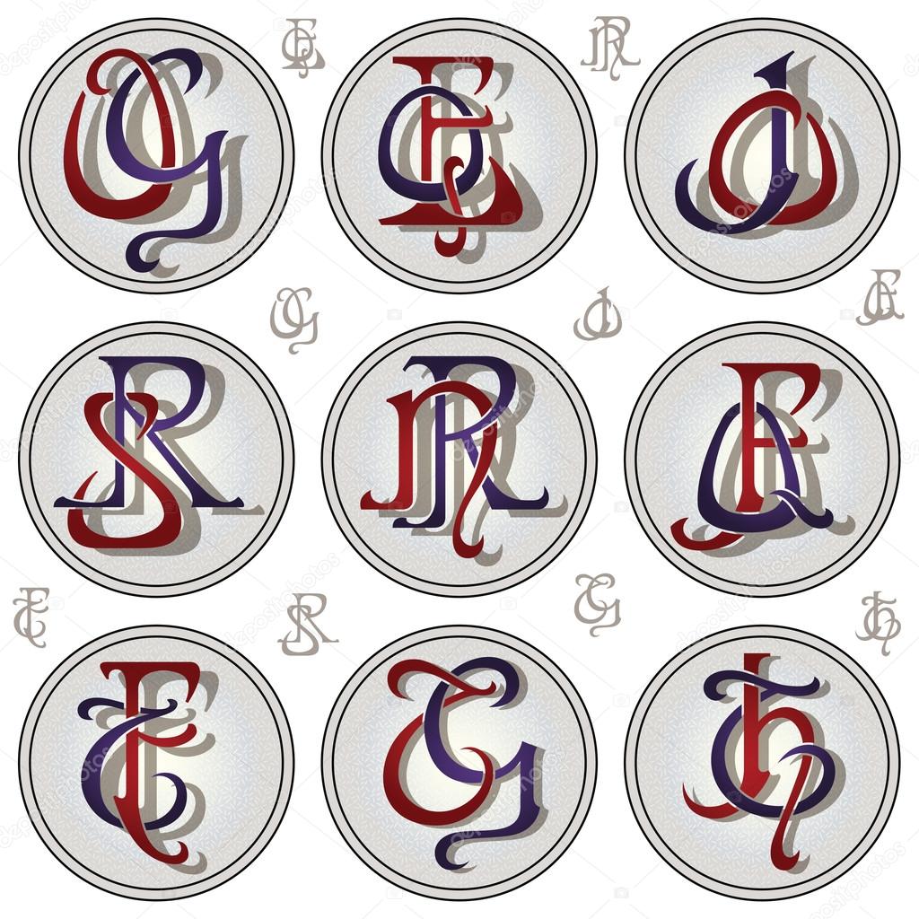 Letras Entrelazadas Logo