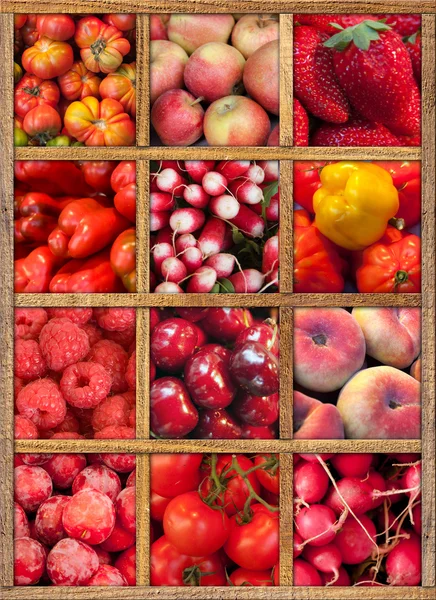 Red food collection - Stock Image - Everypixel