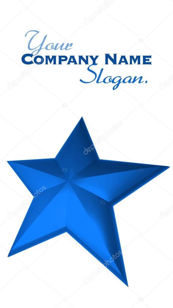 Blue star — Stock Photo © franckito #65894259