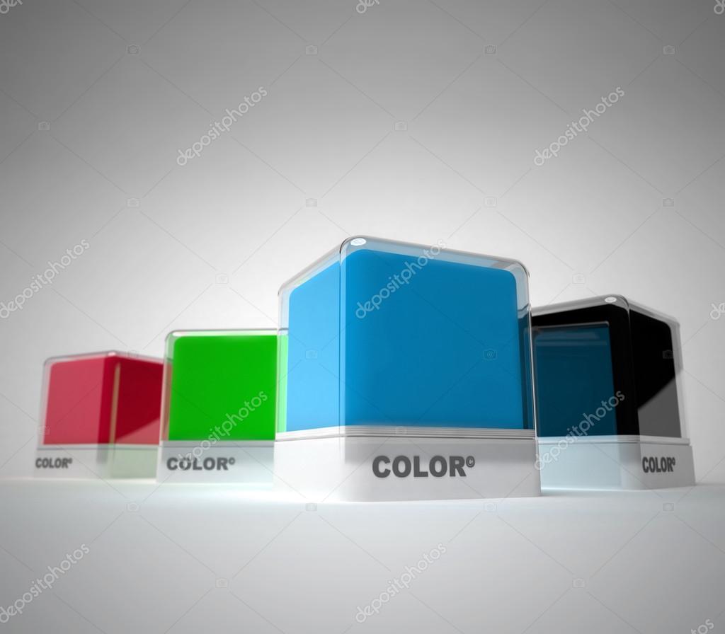 Color swatch block — Stock Photo © franckito #65899273