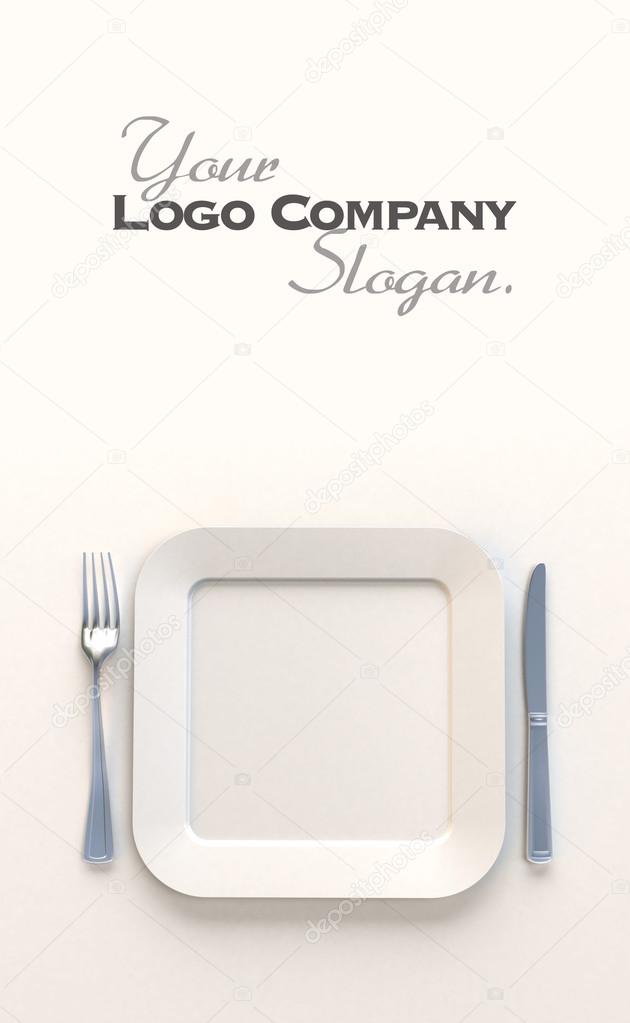 Empty Place setting — Stock Photo © franckito #65901097