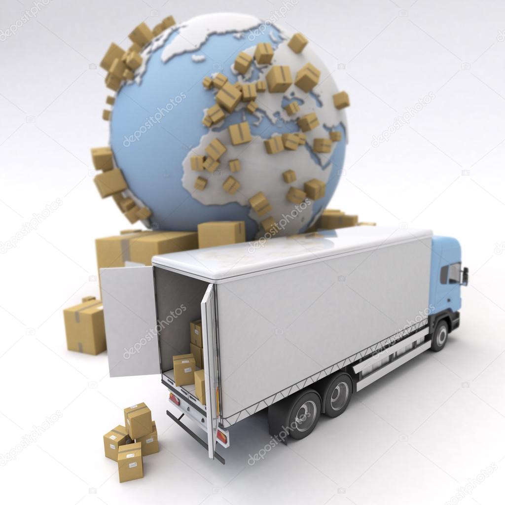 Commodity transportation — Stock Photo © franckito #65902131