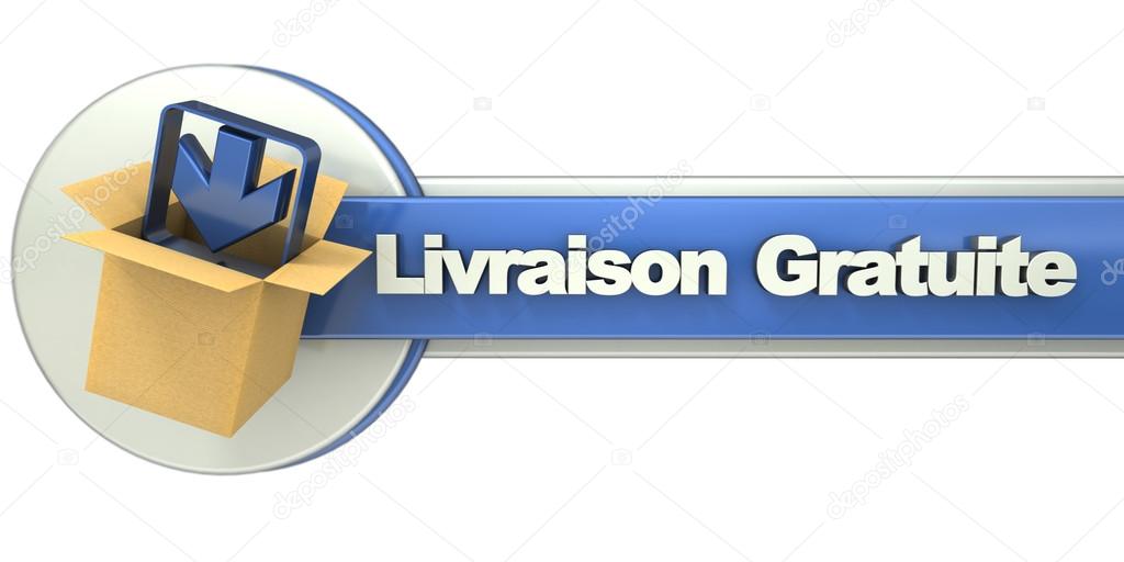 Livraision gratuite banner Stock Photo by ©franckito 65903531