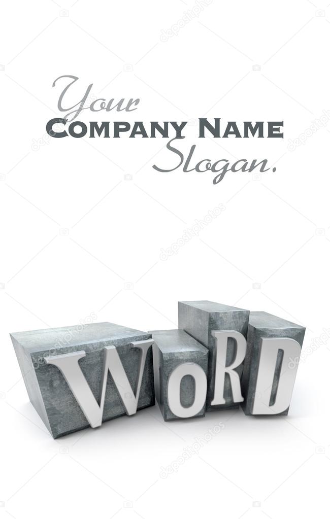 Word in print — Stock Photo © franckito #65904629