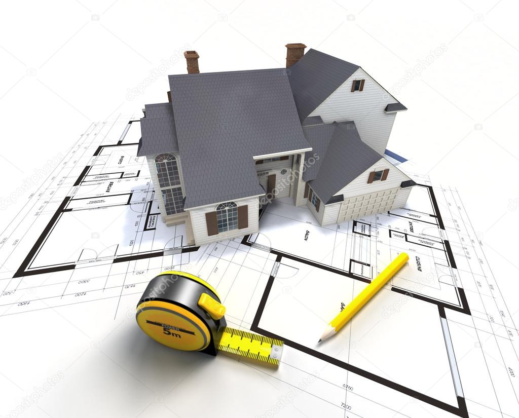 Construction project completion — Stock Photo © franckito #65911419