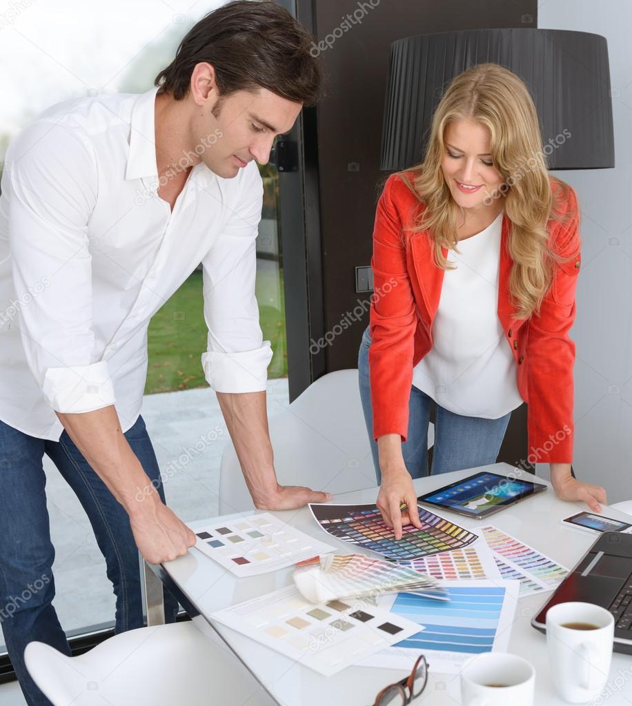 Working on design — Stock Photo © franckito #66267703