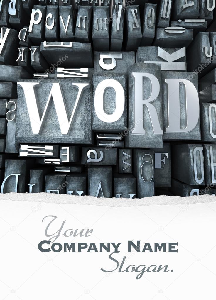 Word block customizable — Stock Photo © franckito #66269193