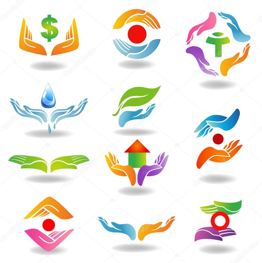 Hands holding and protecting — Stock Photo © azzzya #65168639