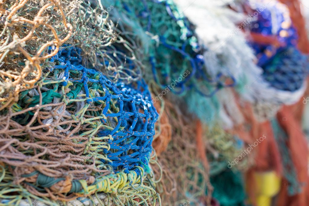 Colorful Fishing Nets Stock Photo by ©paulfleet 120838334